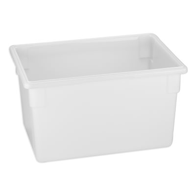 Polyethylene Food Storage Container 21.5 gal - White