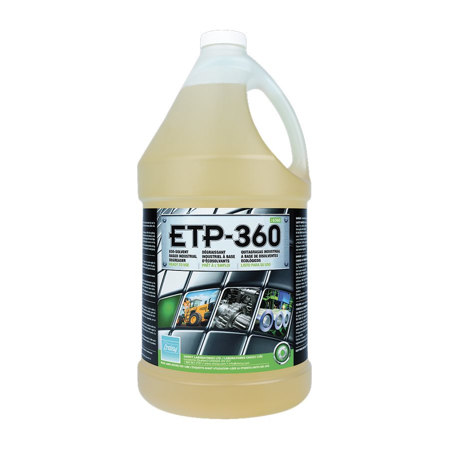 ETP-360 - Eco-solvent based multipurpose industrial degreaser, 3,8 litres