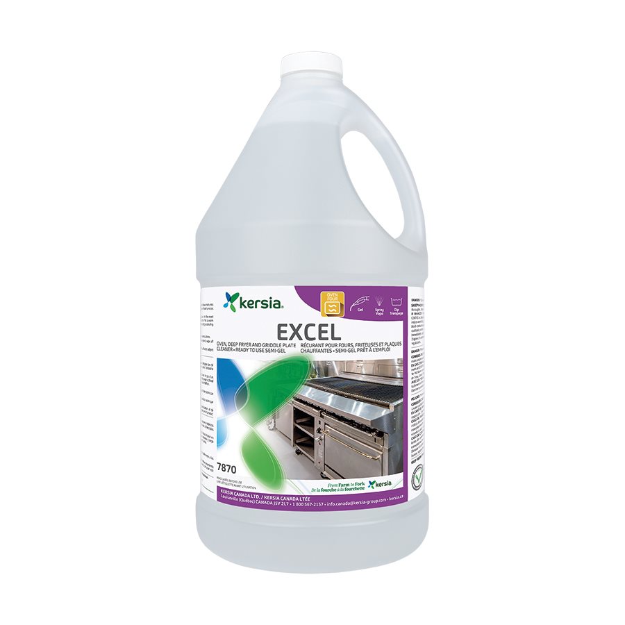 EXCEL - Oven, deep fryer and griddle plate cleaner, 3.8 liters