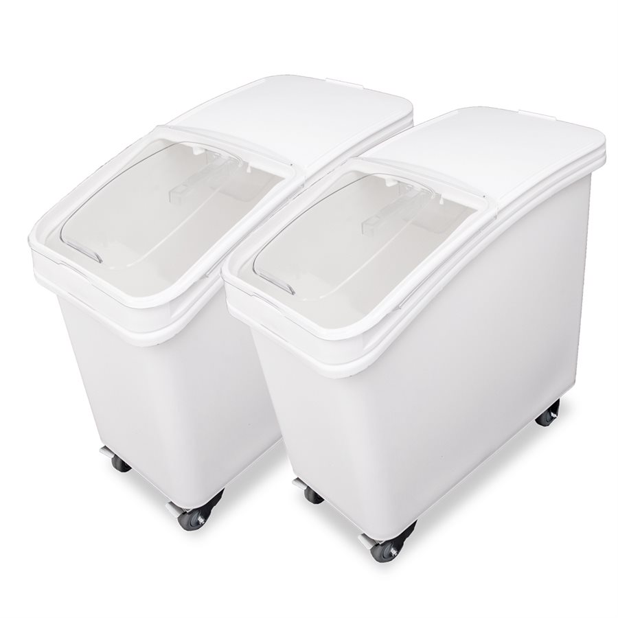 27 Gallon / 102L Ingredient Bin With Sliding Lid and Scoop