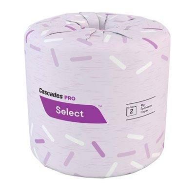 Select toilet paper 2 ply 500 sheets 48 / case
